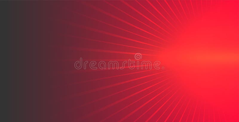 Fondo Rojo Con Rayos Brillantes Saliendo Ilustración del Vector ...