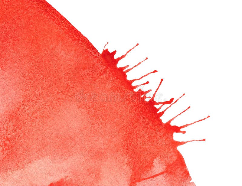 Fondo rojo de la acuarela foto de archivo. Imagen de oscuro - 34765174