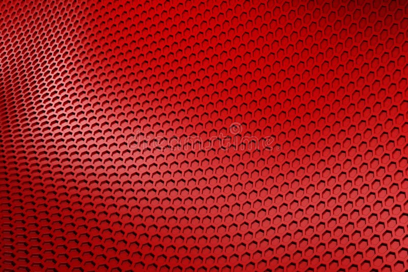 Fondo rojo del metal stock de ilustración. Ilustración de brillante ...