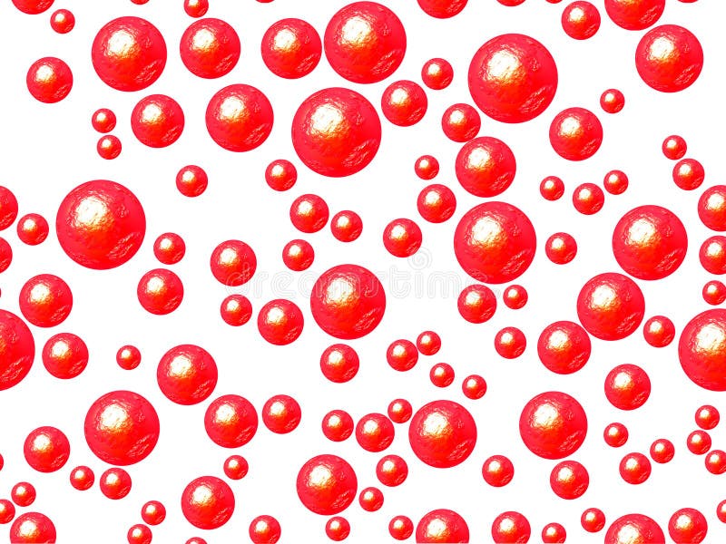 Fondo Rojo Planchado De Las Bolas Foto de archivo - Imagen de oscurecer ...