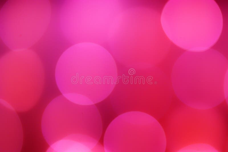 Fondo Rosa, Bolas, Luces Borrosas Imagen de archivo - Imagen de afuera ...