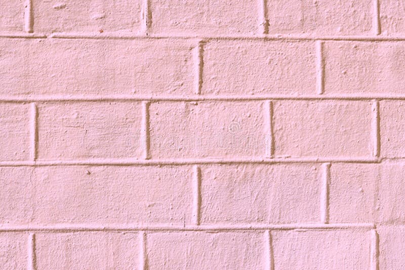 Fondo Rosa Con Ladrillo Estructural Foto de archivo - Imagen de ...
