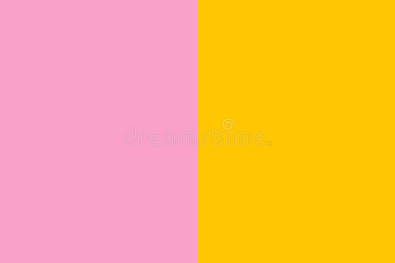 Fondo Rosado Amarillo Del Contraste Del Color Stock de ilustración ...