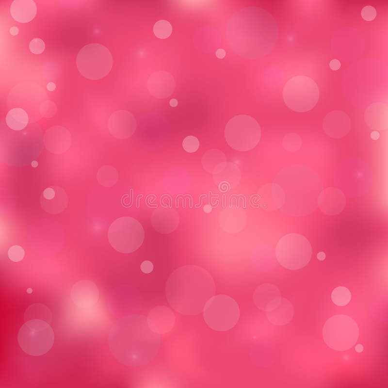 Fondo Rosado De La Luz Del Bokeh Ilustración del Vector - Ilustración ...