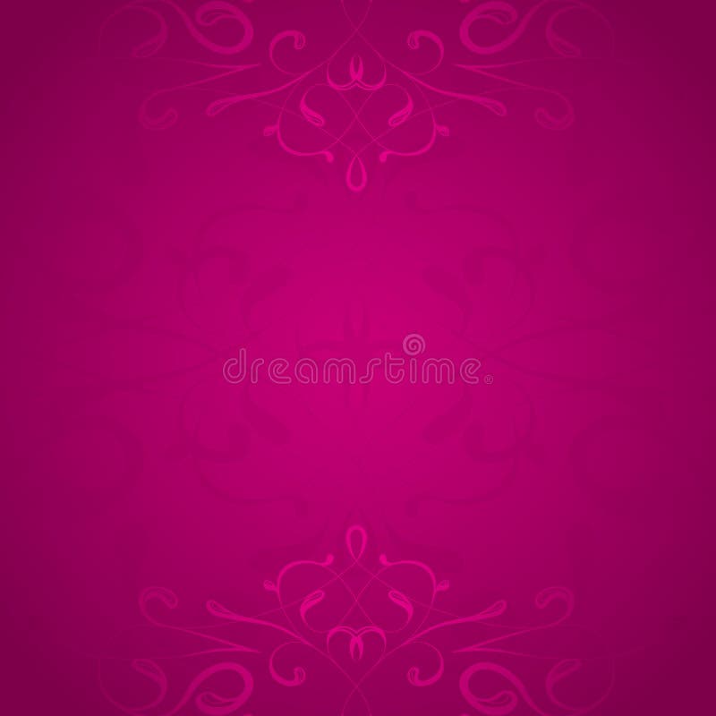 Fondo Rosado Diseñado Retro Del Vector Ilustración del Vector ...