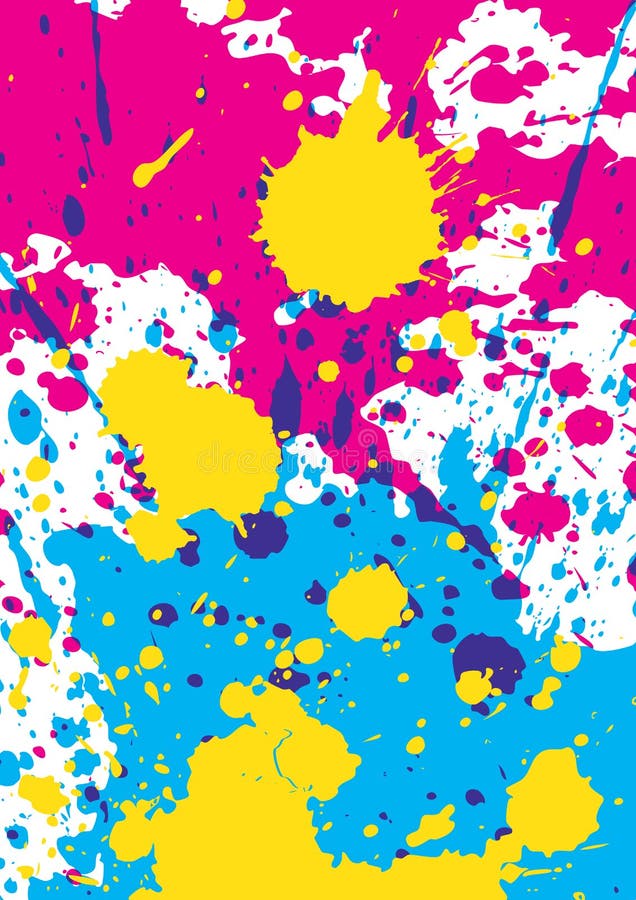 Fondo salpicado ilustración del vector. Ilustración de moderno - 25500522