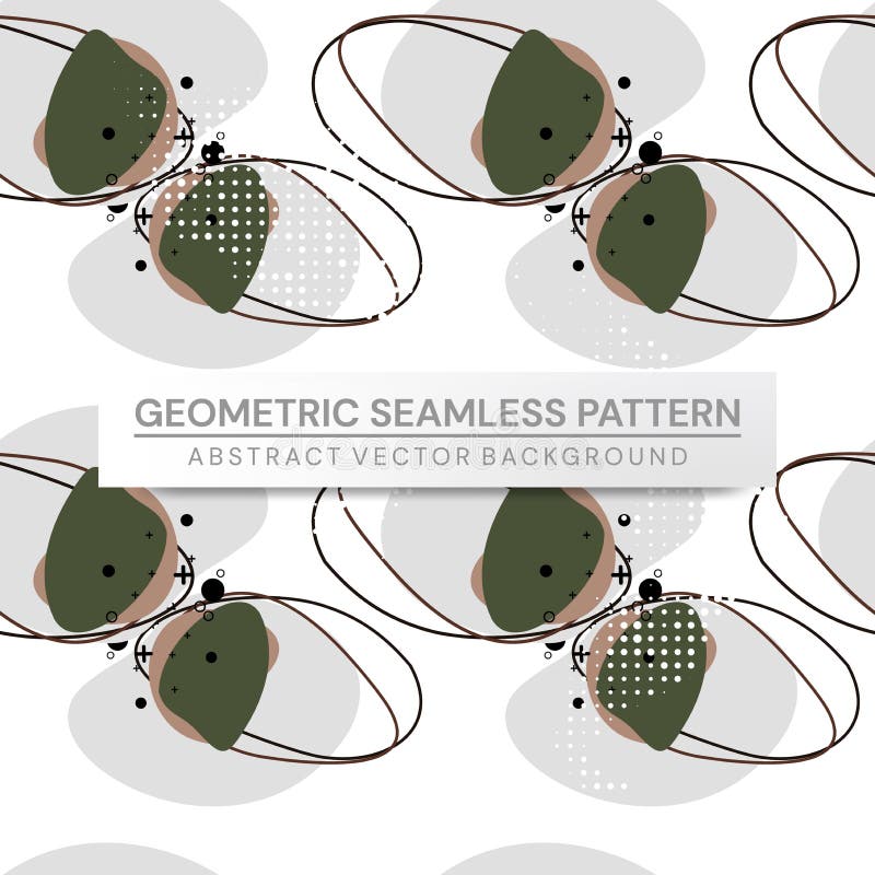 Fondo Seamless Abstracto Del Modelo Ilustración del Vector ...