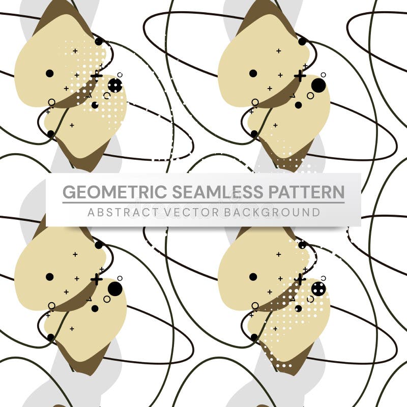 Fondo Seamless Abstracto Del Modelo Ilustración del Vector ...