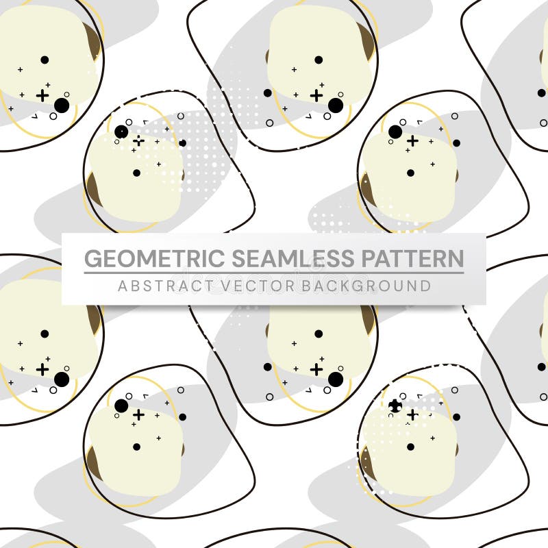 Fondo Seamless Abstracto Del Modelo Ilustración del Vector ...