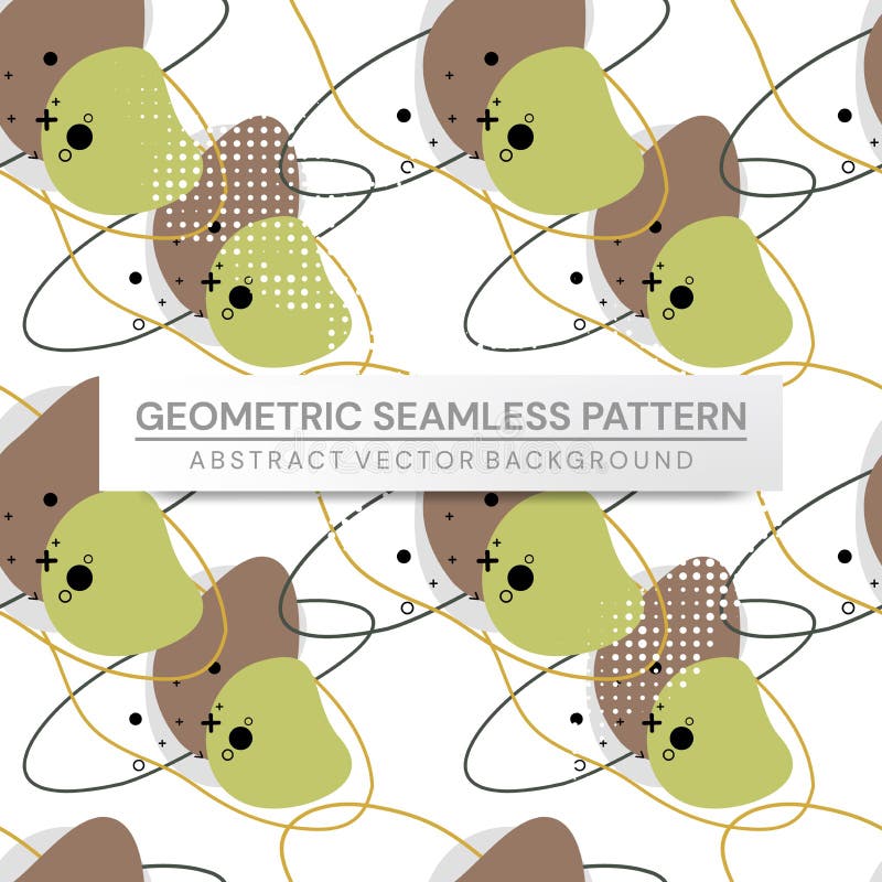 Fondo Seamless Abstracto Del Modelo Ilustración del Vector ...