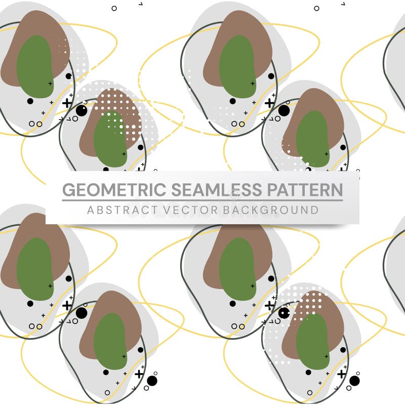 Fondo Seamless Abstracto Del Modelo Ilustración del Vector ...