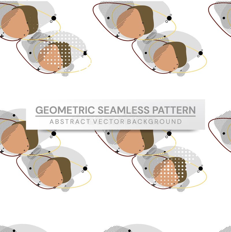 Fondo Seamless Abstracto Del Modelo Ilustración del Vector ...