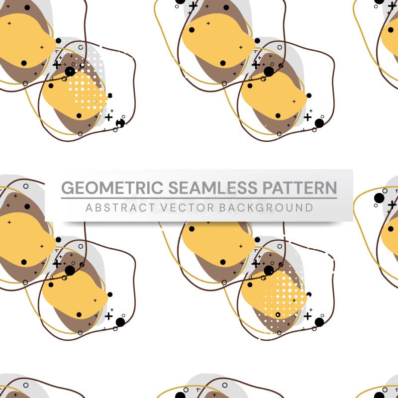 Fondo Seamless Abstracto Del Modelo Ilustración del Vector ...