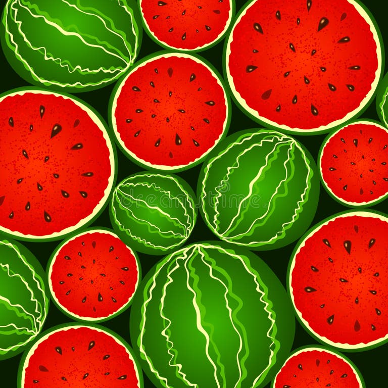 Sfondo di anguria succosa illustrazione di stock. Illustrazione di ...