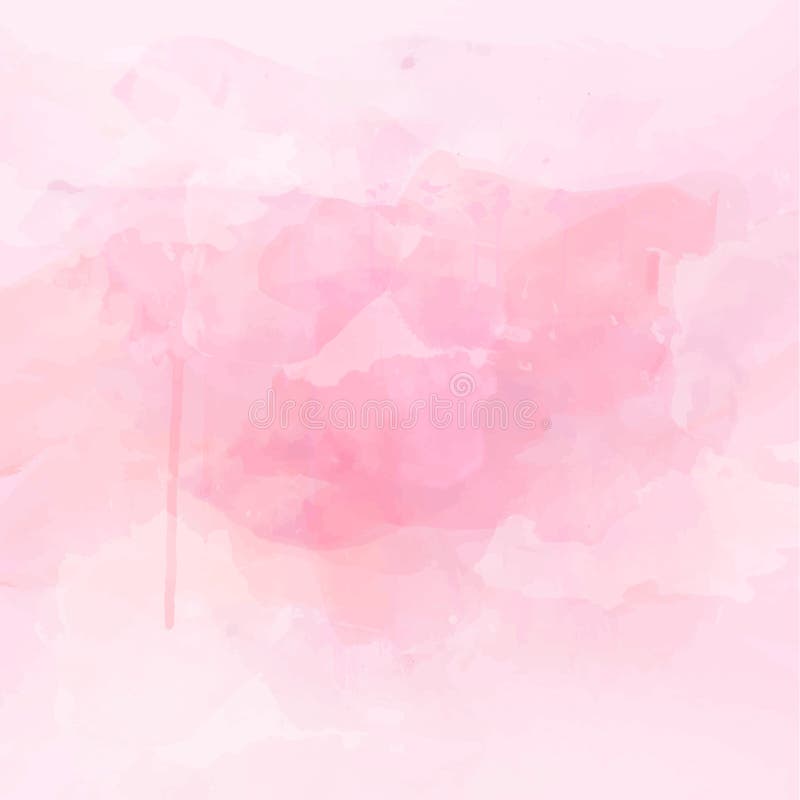 Fondo Sutil Del Vector De La Acuarela Rosada Ilustración del Vector ...