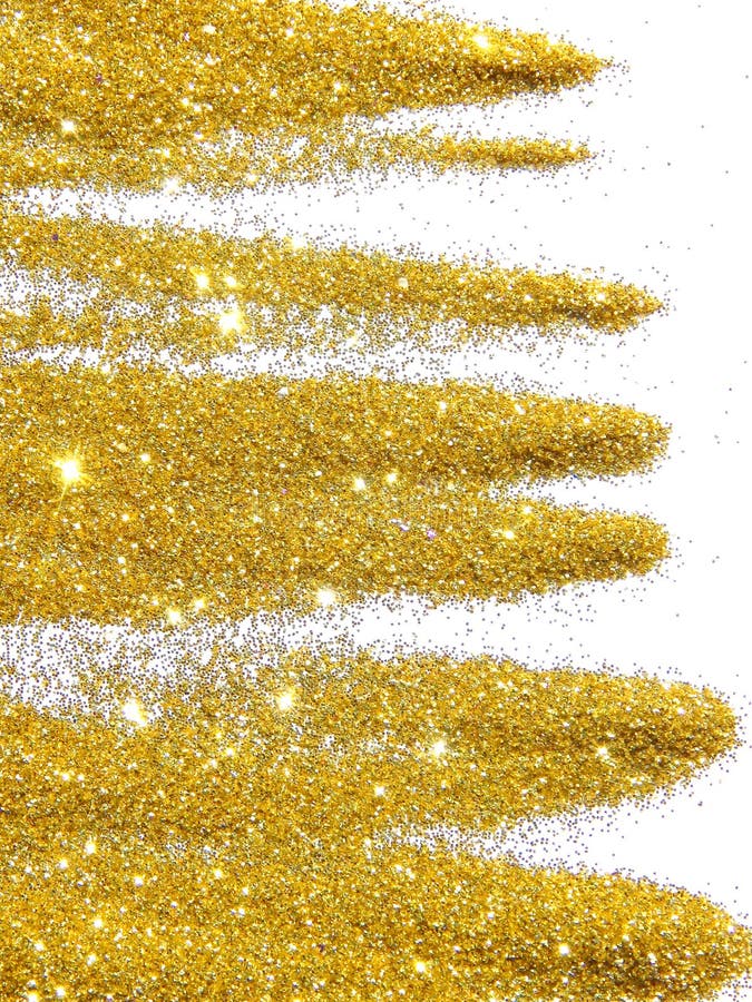 Fondo Texturizado Con La Chispa De Oro Del Brillo En Blanco Imagen de ...