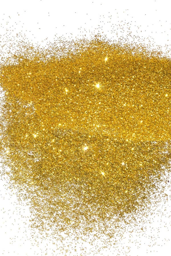 Fondo Texturizado Con La Chispa De Oro Del Brillo En Blanco Imagen de ...