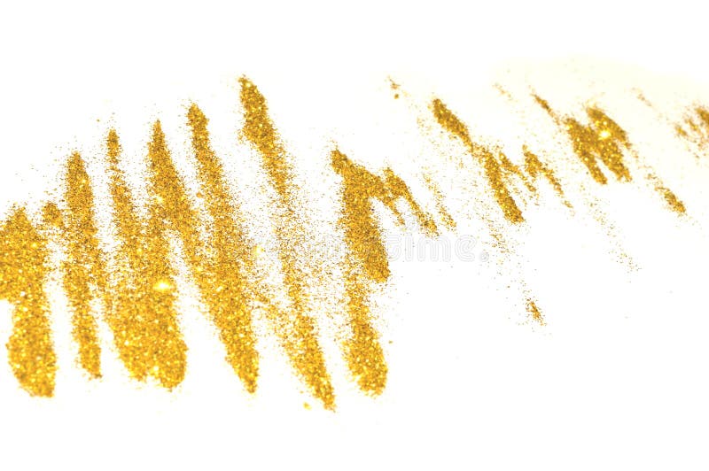 Fondo Texturizado Con La Chispa De Oro Del Brillo En Blanco Stock de ...