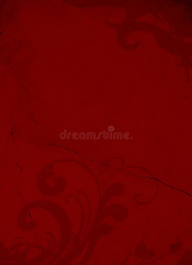 Fondo Texturizado Floral Rojo Oscuro Profundo Stock de ilustración ...