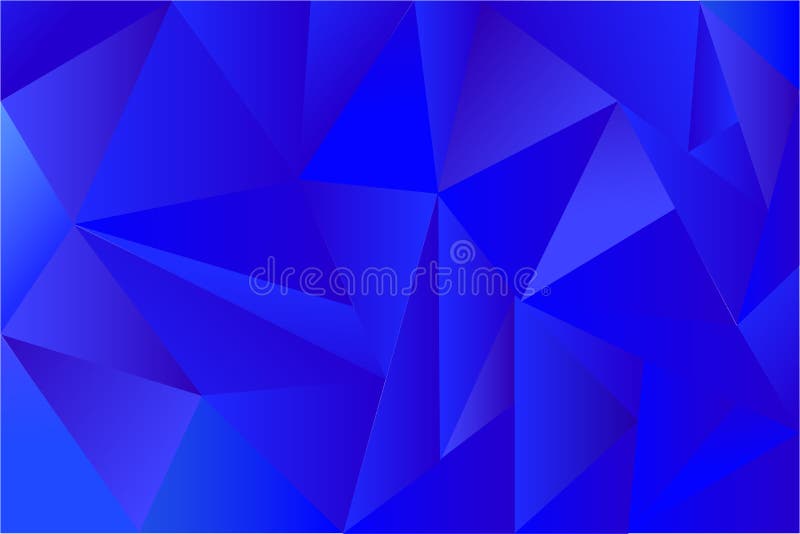 Fondo - Triángulo Azul Gradual Ilustración del Vector - Ilustración de ...