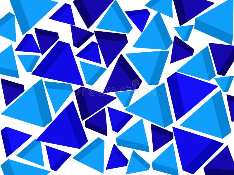 Fondo Triángulos Azules Vector Ilustración del Vector - Ilustración de ...