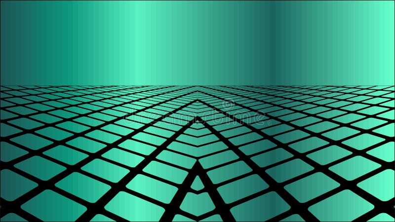 Fondo Tridimensional De La Turquesa Ilustración del Vector ...