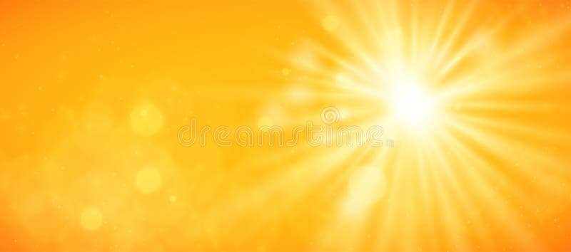 Fondo Vectorial De Luz Solar Abstracta Stock de ilustración ...