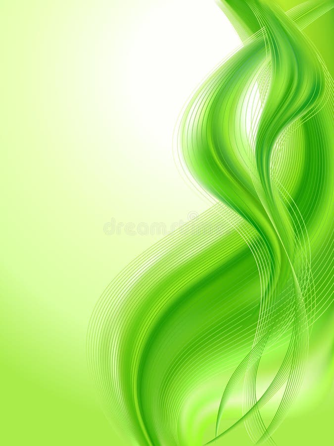 Fondo verde abstracto ilustración del vector. Ilustración de fondo ...