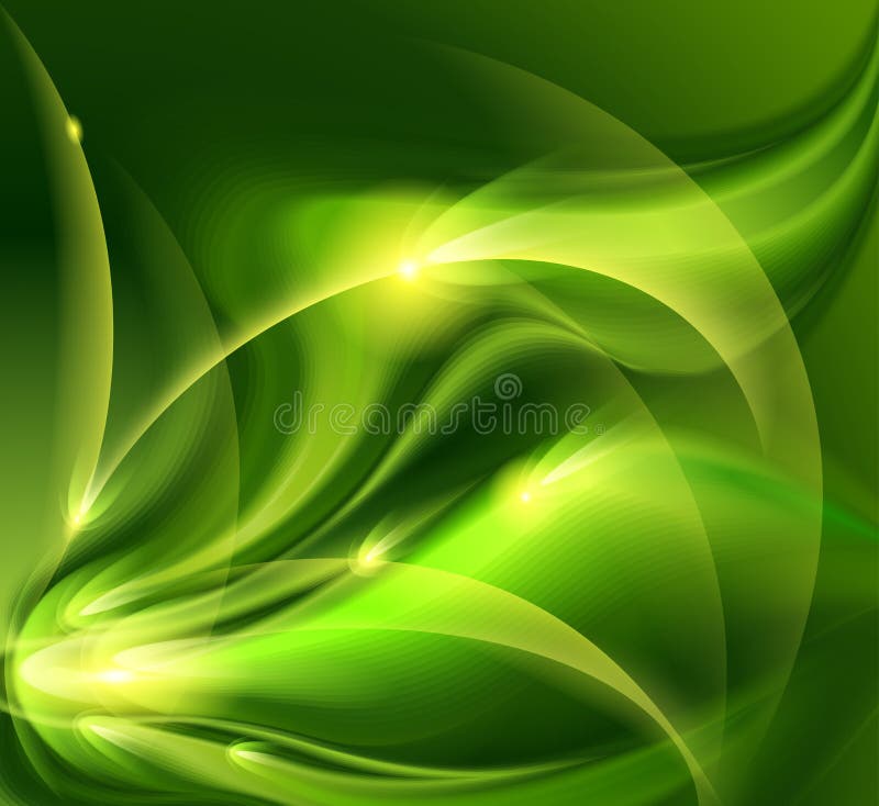 Fondo verde abstracto ilustración del vector. Ilustración de arte ...