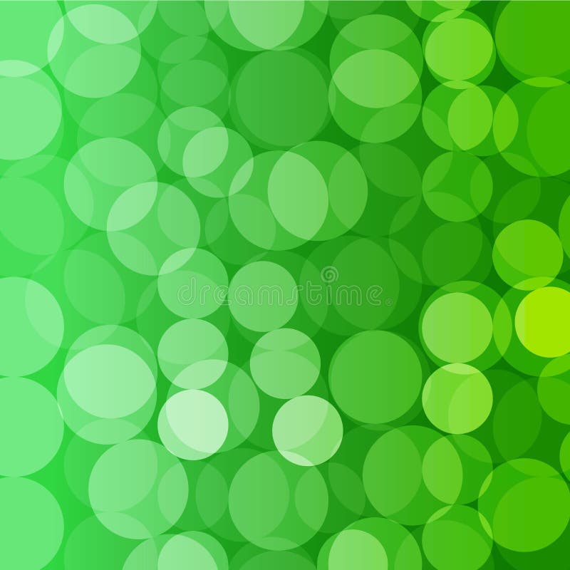 Fondo Verde Claro Del Vector Del Círculo Stock de ilustración ...