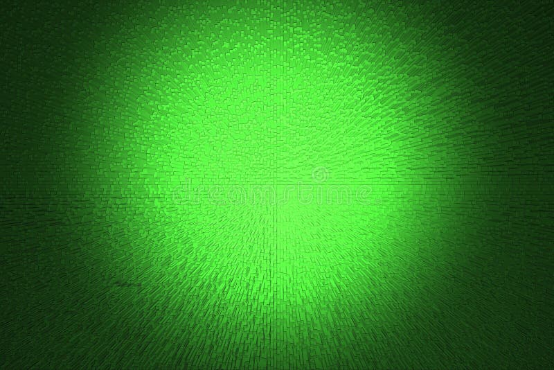 Fondo Verde Con Un Punto Luminoso En El Centro Stock de ilustración ...
