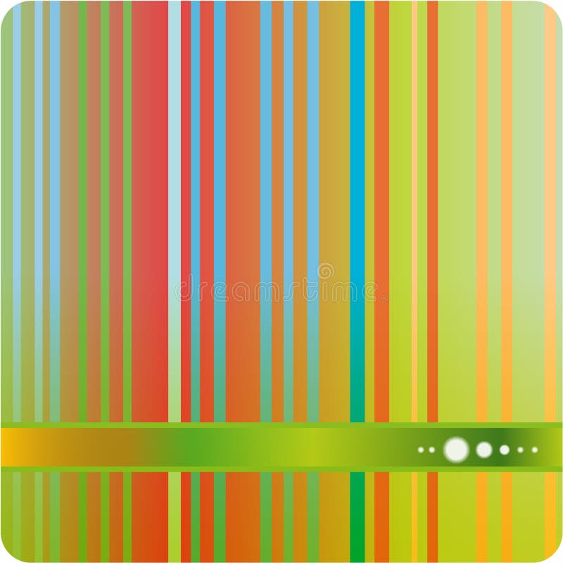 Fondo Verde Del Extracto De La Raya Del Tono Stock de ilustración ...