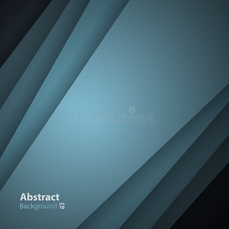 Fondo Verde-gris Del Vector Con Capa Del Papel De La Capa Ilustración ...