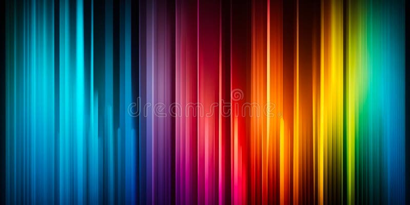 Fondo Vertical De Gradiente Lineal De Arco Iris Stock de ilustración ...