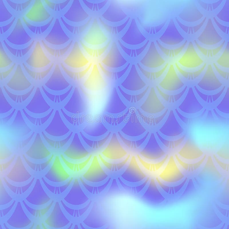 Fondo Violeta Azul De La Sirena Fondo Iridiscente Multicolor Stock de ...