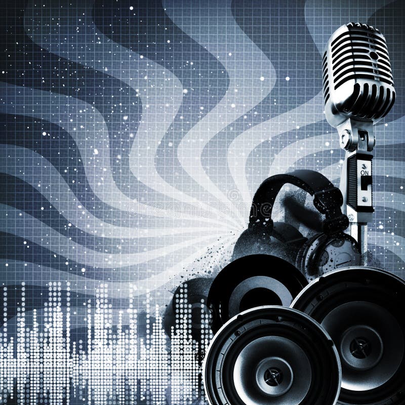 Fondos abstractos de DJ stock de ilustración. Ilustración de partido ...