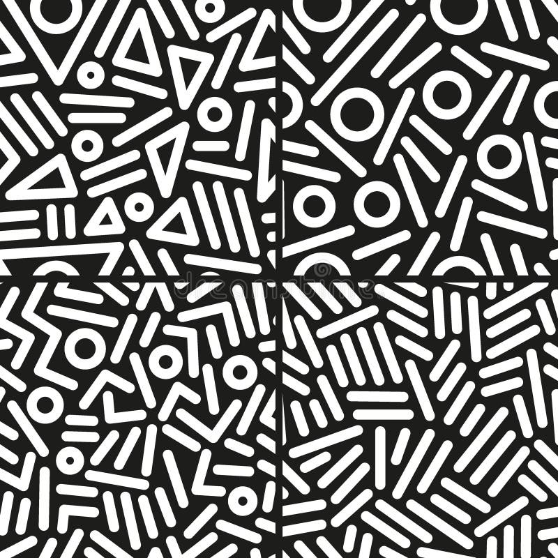 Fondos Abstractos Determinados Ilustración del Vector - Ilustración de ...