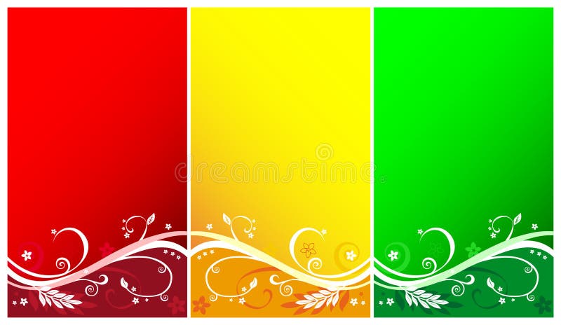 Fondos florales ilustración del vector. Ilustración de hoja - 3650127