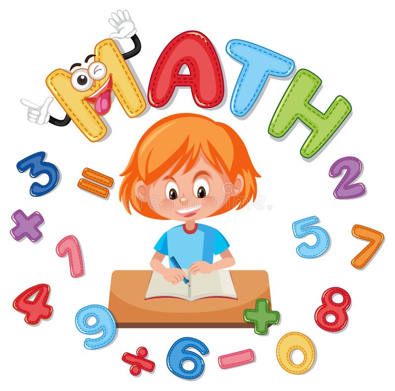 Math Girl Stock Illustrations – 3,340 Math Girl Stock Illustrations ...