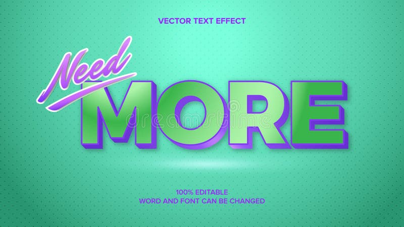 Font Effect she HULK style stock vector. Illustration of presentation ...