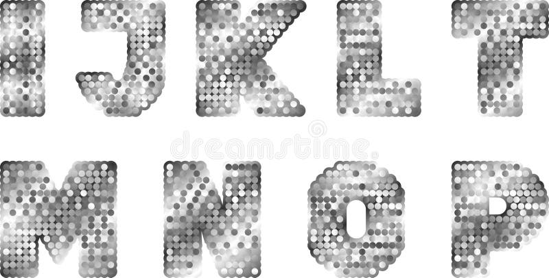 Dotty Font Stock Illustrations – 75 Dotty Font Stock Illustrations ...