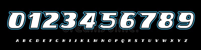 Outline Font Design Stock Illustrations – 213,955 Outline Font Design ...