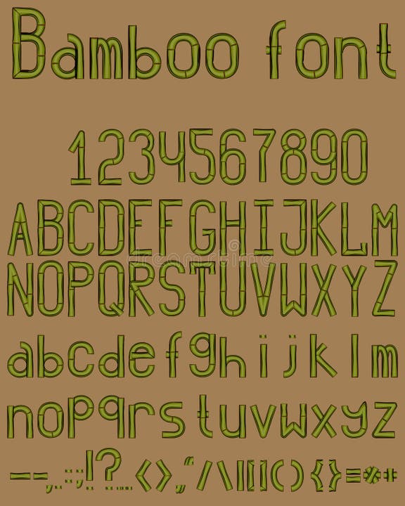 Font stock vector. Illustration of frame, number, font - 56779821