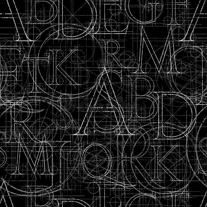 Font seamless stock vector. Illustration of traditional - 89064003