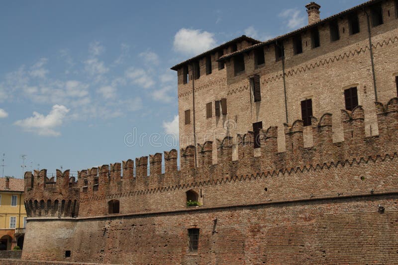 Fontanellato stock image. Image of tower, village, monument - 10113309