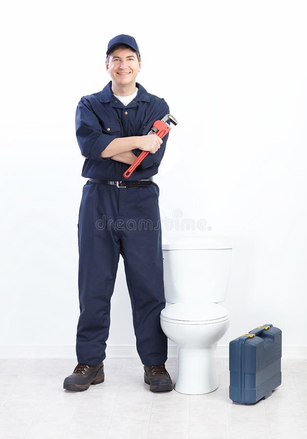 Fontanero foto de archivo. Imagen de portero, herramienta - 17104262