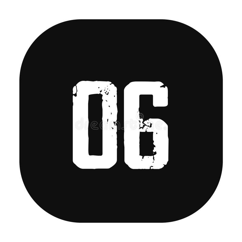 Numeral 06 Stock Illustrations – 5 Numeral 06 Stock Illustrations ...