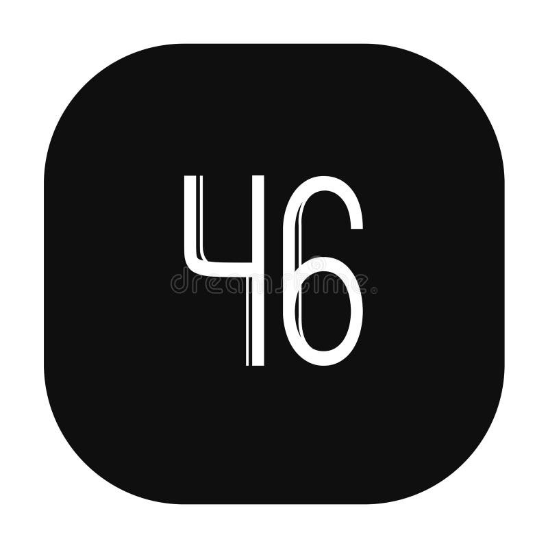 Numeral 46 Stock Illustrations – 49 Numeral 46 Stock Illustrations ...