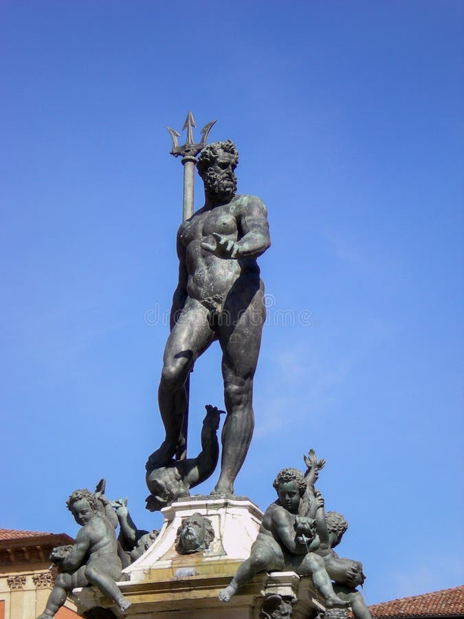 Deus de Netuno do mar imagem de stock. Imagem de netuno - 21808943