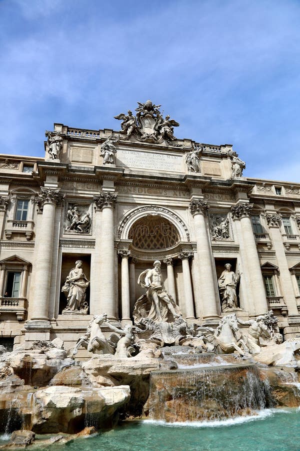 Fonte Do Trevi Em Roma, Italy Fotografia Editorial - Imagem de ...